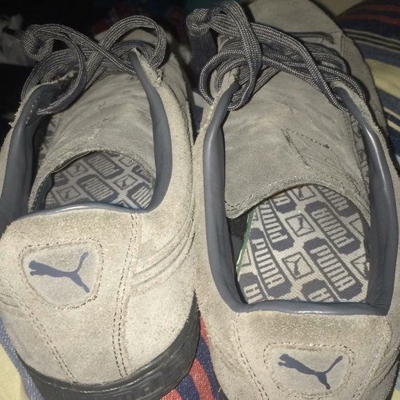 Puma | Shoes | Puma Suede Light Gray | Poshmark